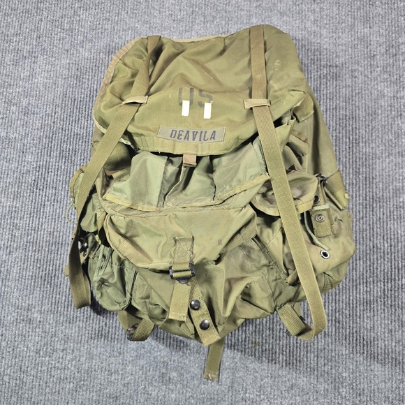 Bags | Vintage Us Army Large Alice Field Pack Rucksack Od Lc1 Frame ...